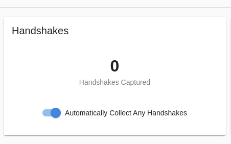 Handshakes | Hak5 - WiFi Pineapple MK VII
